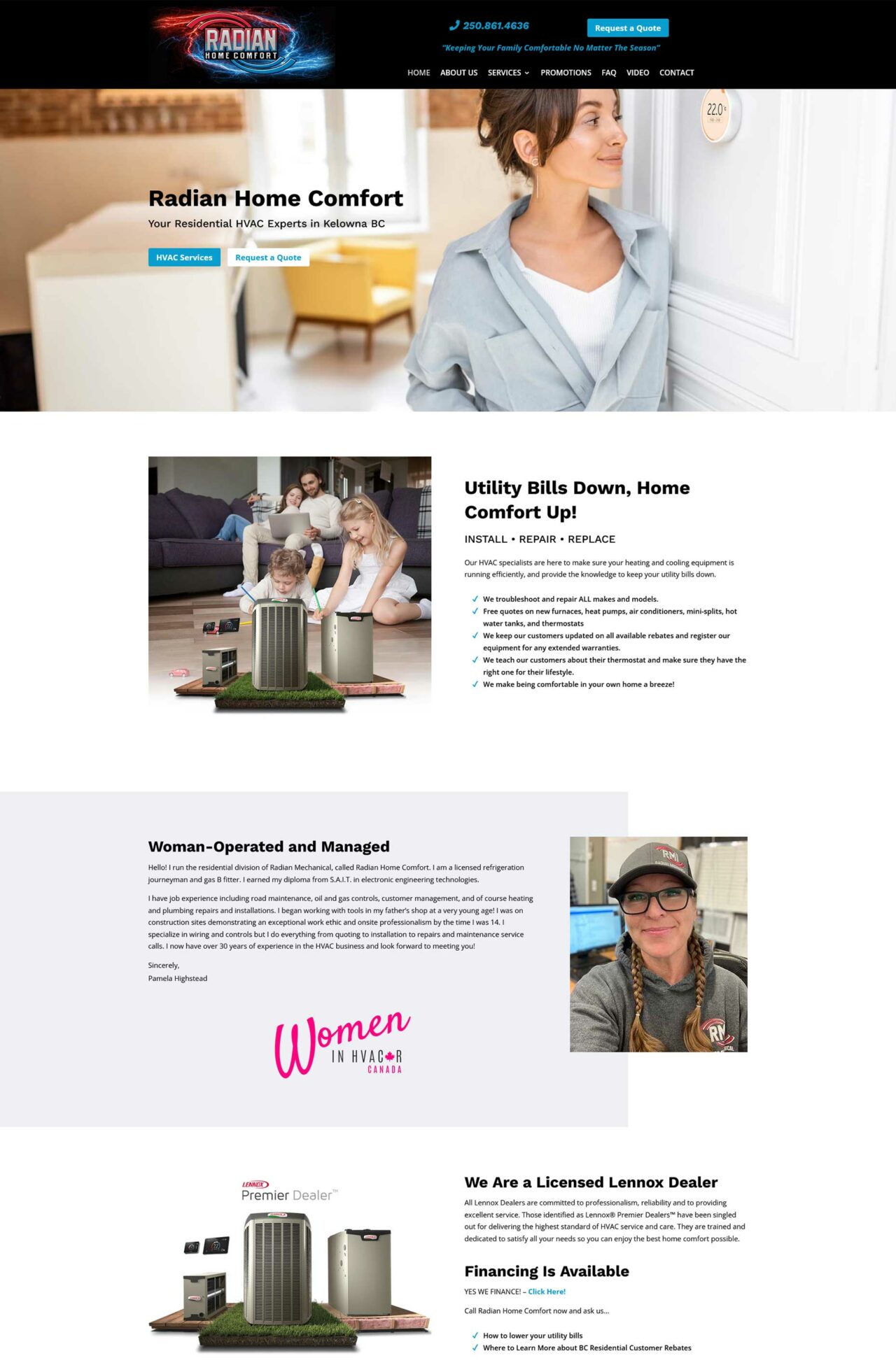 Radian Home Comfort | iNFOTEL MULTIMEDIA